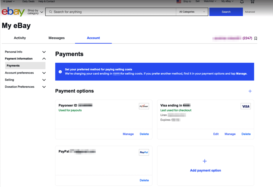 Ebay Error There Is Missing Information On Your Ebay Seller Account To Learn More Please Read 